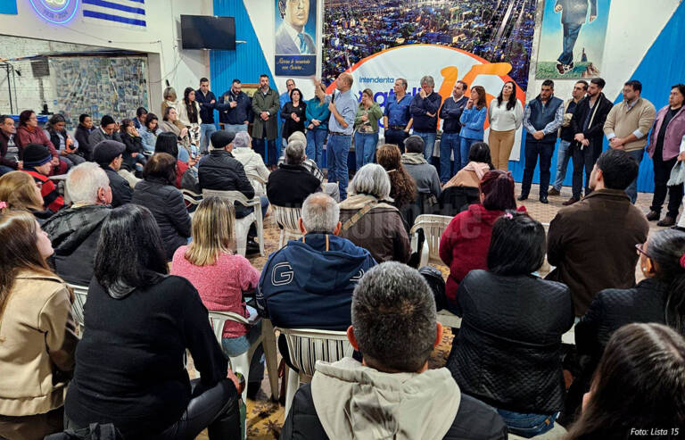 Martín Lema participó en el plenario de la Lista 15 y respaldó ...